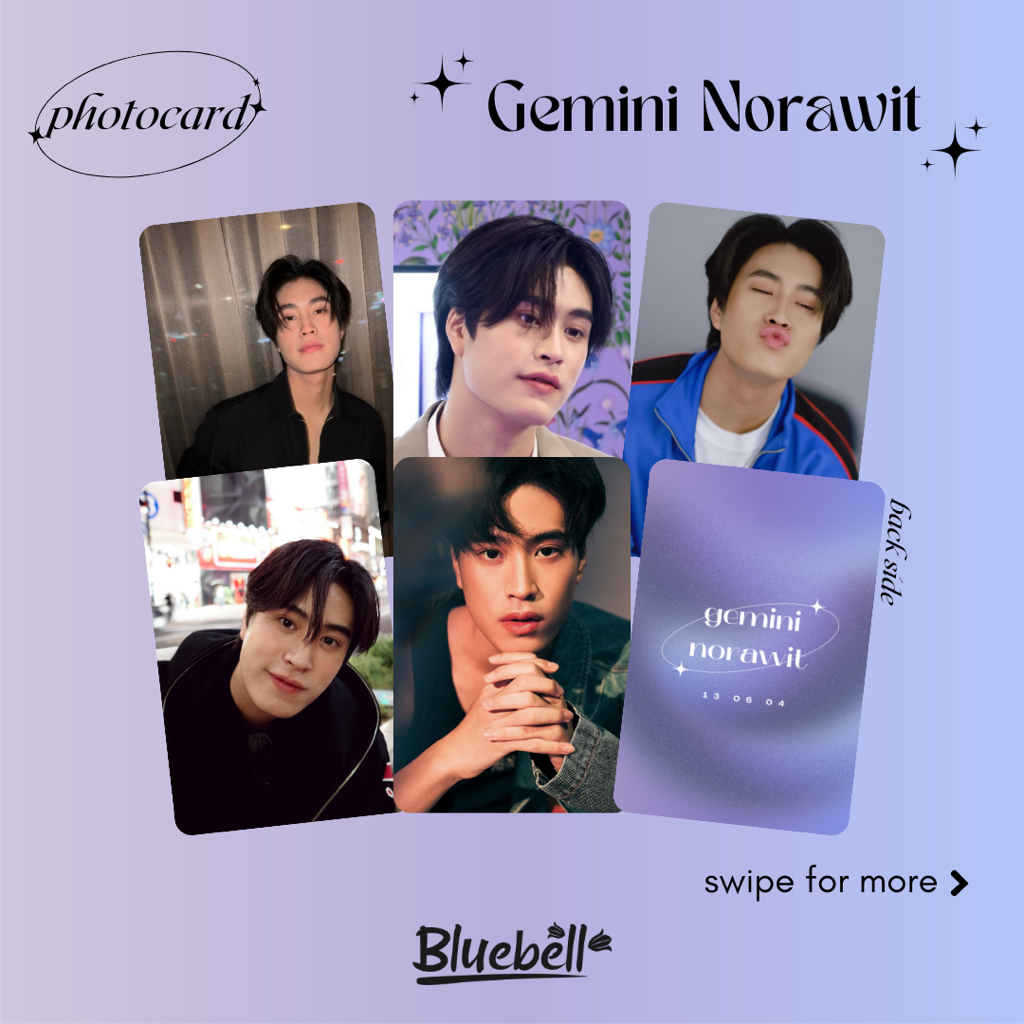 Jual Unofficial Photocard Gemini Norawit Titicharoenrak @gemini_nt ...