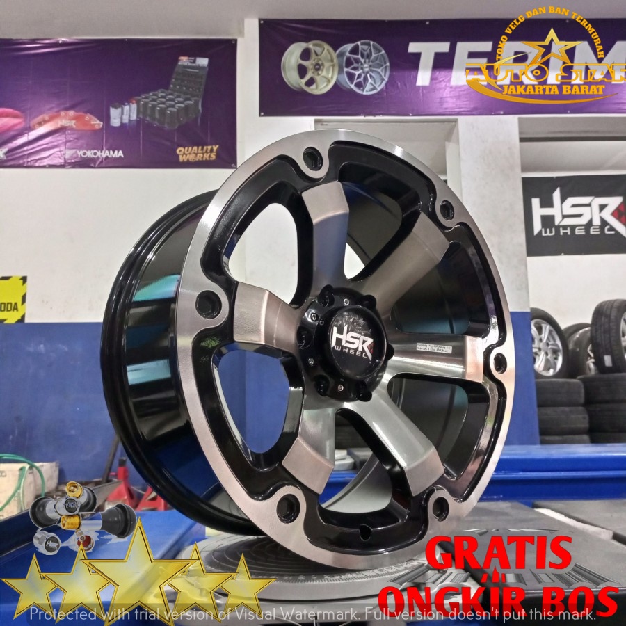 Jual velg mobil pajero fortuner hilux dc triton strada nissan frontier prado landcruiser isuzu ...
