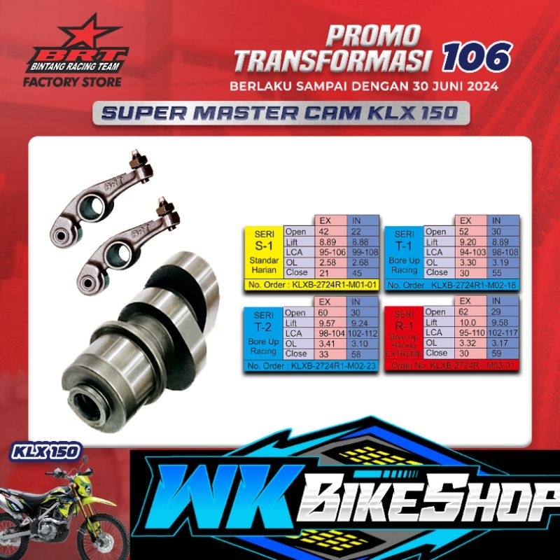 Jual NOKEN AS + RRA PELATUK ADS BRT KLX 150 140 BF DTRACKER S1 T1 T2 ...