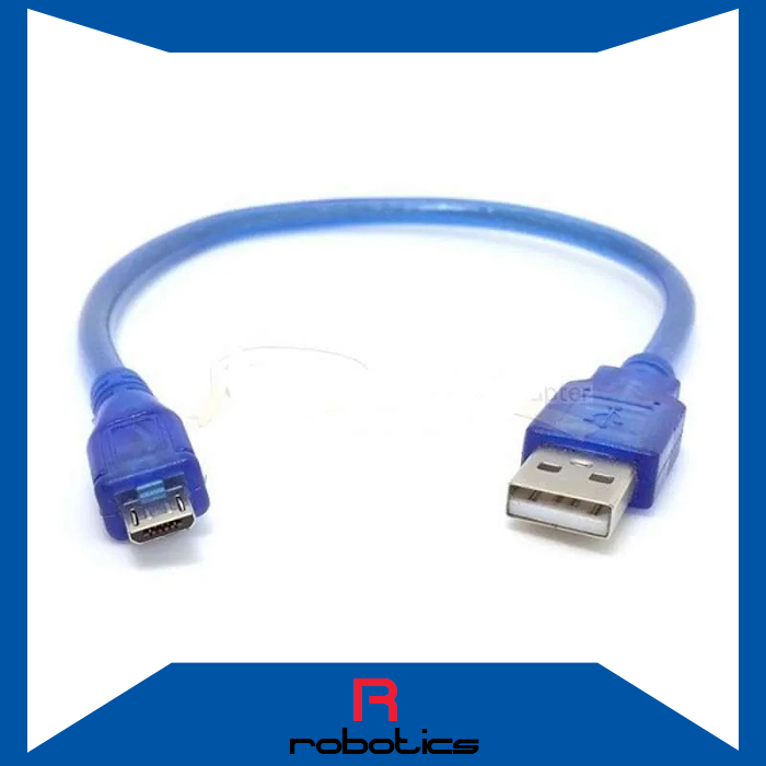 Jual Kabel Micro Usb 30cm Untuk Esp32 Esp8266 Robotdyn Hardisk Kamera