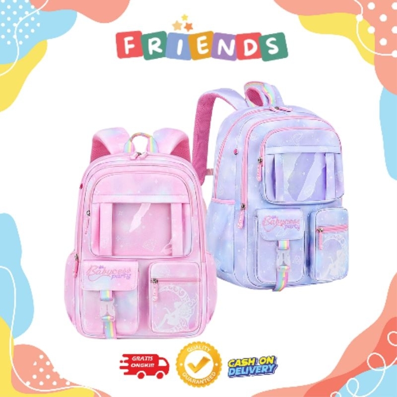 Jual CNC Kids - Tas Ransel Backpack Anak Sekolah SD Perempuan Princess Model Kulkas | Shopee ...