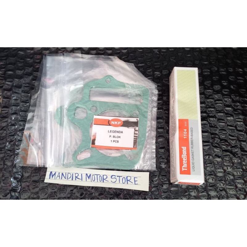 Jual PAKING BLOK PLUS LEM GASKET TREBON HONDA, LEGENDA, SUPRA FIT, FIT NEW, REVO LAMA | Shopee ...