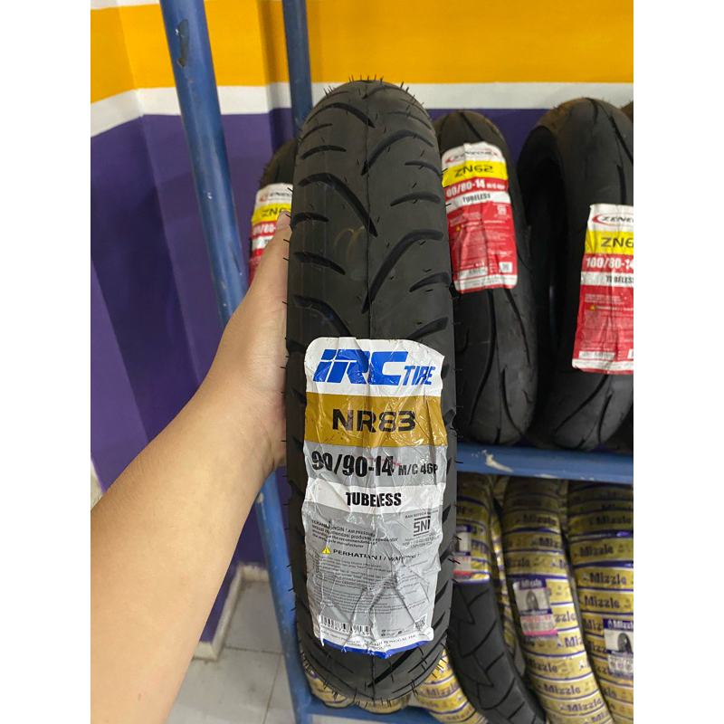 Jual Ban Motor IRC 90/90-14 ( NR83 ) NR 83 Tubeless Ban Luar Motor ...
