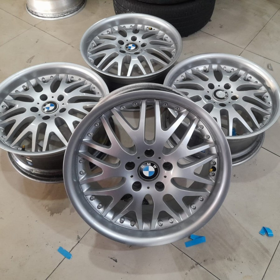 Jual Velg Mobil Racing Bekas BMW Ring 18 Lubang Baut 5 BBS BMW R18X8 ...