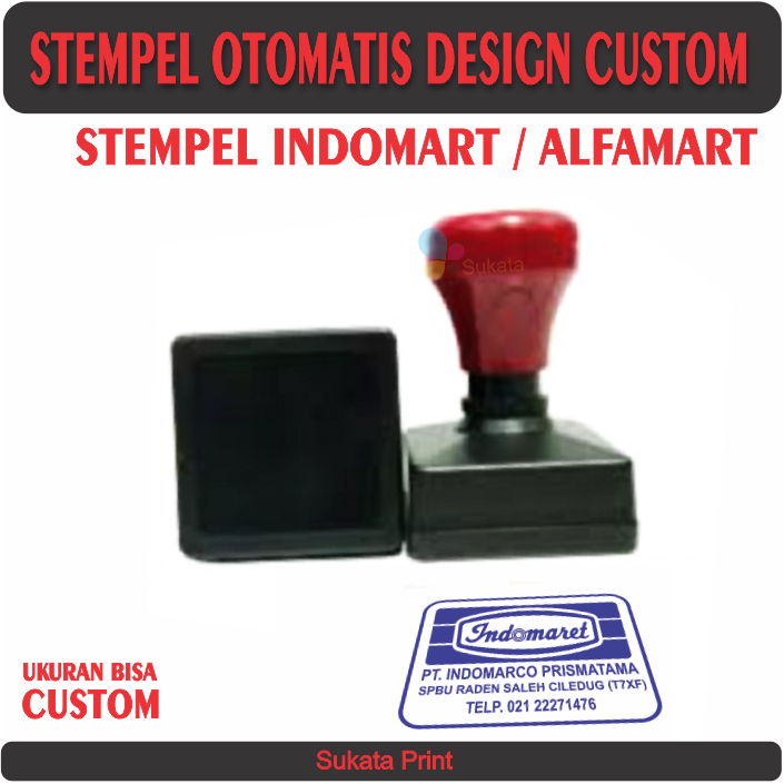 Jual Cetak Stempel Ukuran Standar Indomaret | Cetak Stempel Warna Cetak ...