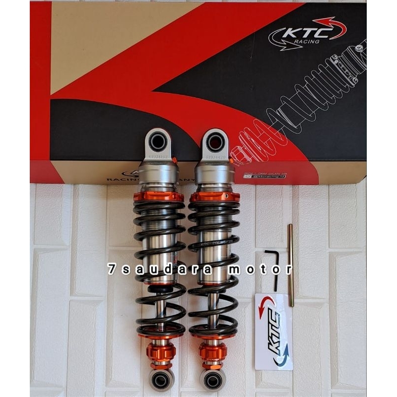 Jual shock ktc racing razor pro 280/320/340mm click rebond fungsi motor jupiter z,fizr,vega,rx ...