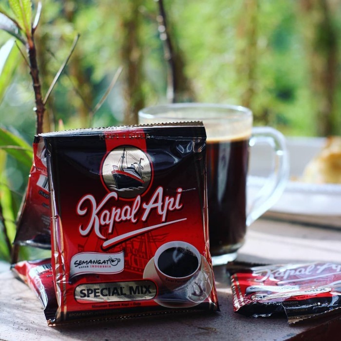 Jual Kopi Kapal Api HITAM Special Mix 24 gr Kopi Kapal Api HITAM ...