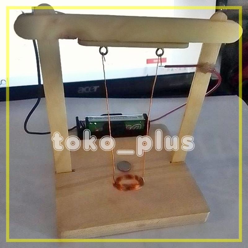 Jual Modul Rangkaian Ayunan Elektro Magnet IPA SD 6 KIT Edukasi DIY ...