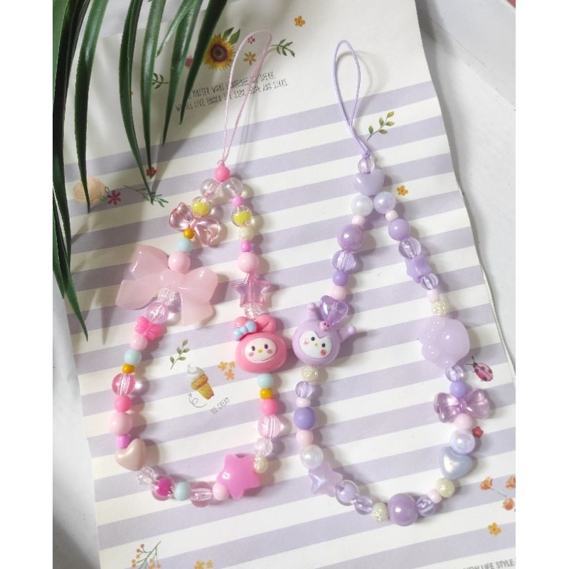 Jual strap phone sanrios / strap HP / gantungan hp / strap hp lucu ...