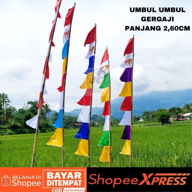 Jual BENDERA MERAH PUTIH UMBUL2, isi 10pcs UMBUL Umbul murah, | Shopee ...