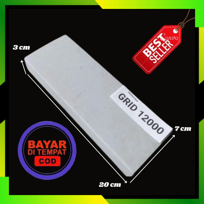 Jual Batu Asahan Pisau Asah Asli Alam Dimensi 20x7x3 Pengasah Pisau ...