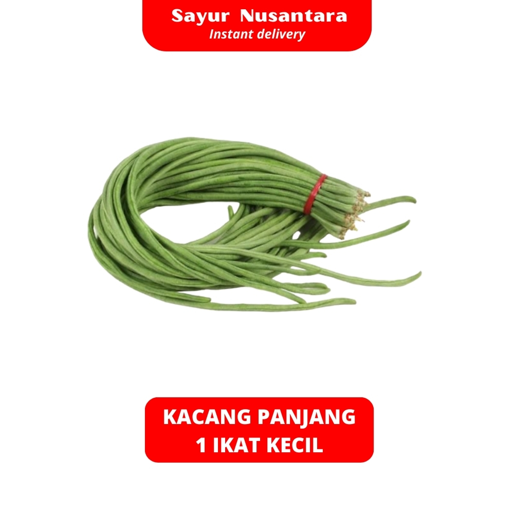 Jual Kacang Panjang 1 Ikat Kecil - Sayur Nusantara | Shopee Indonesia
