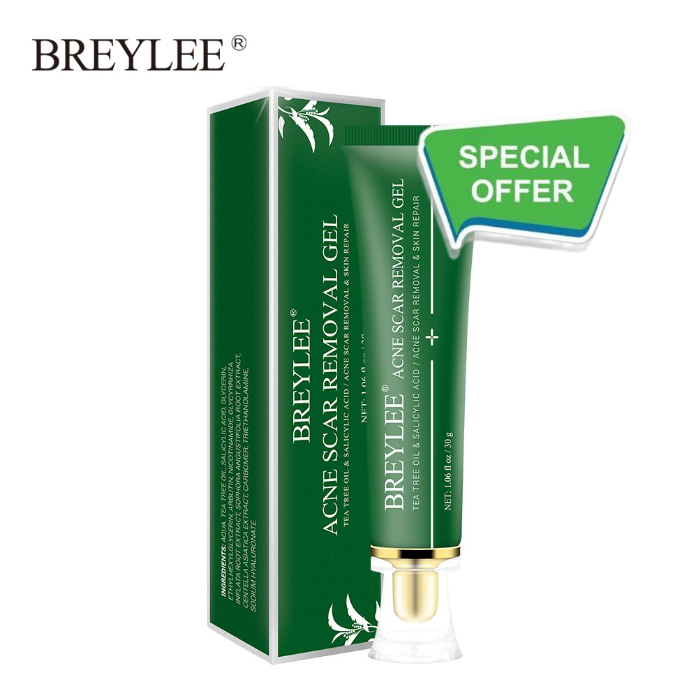 Jual [GWP] ] BREYLEE Tea Tree Acne Marks Gel 30gr | Shopee Indonesia