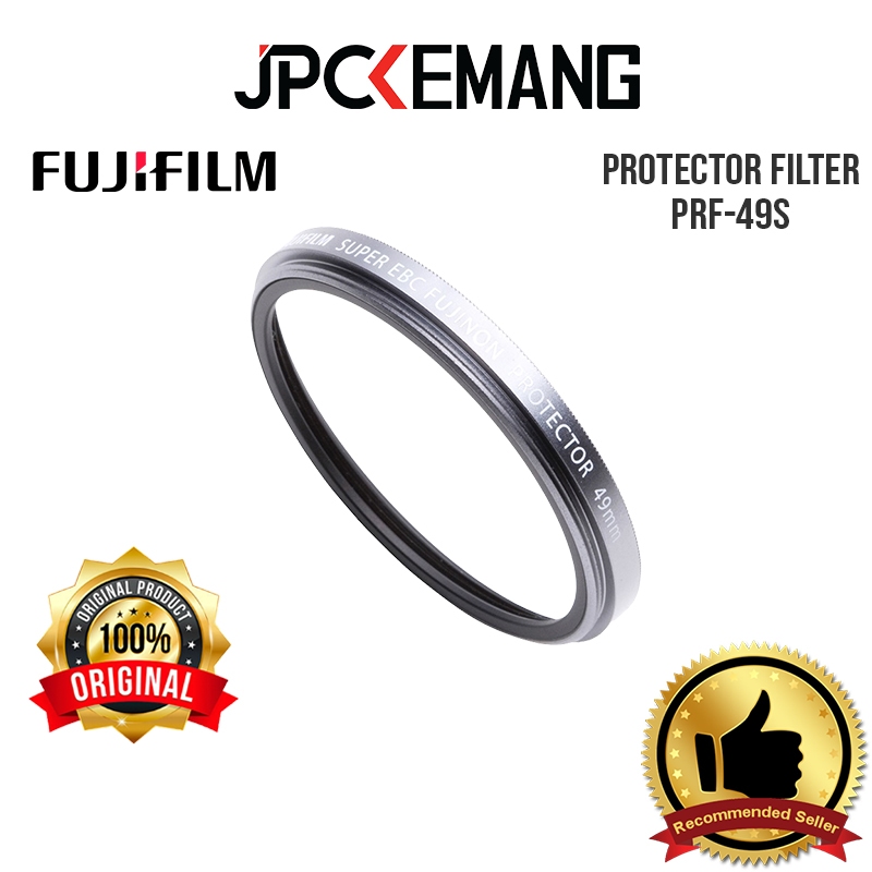Jual Fujifilm PRF-49S Protector Filter Super EBC 49mm Fujinon Filter 49 mm Original | Shopee ...
