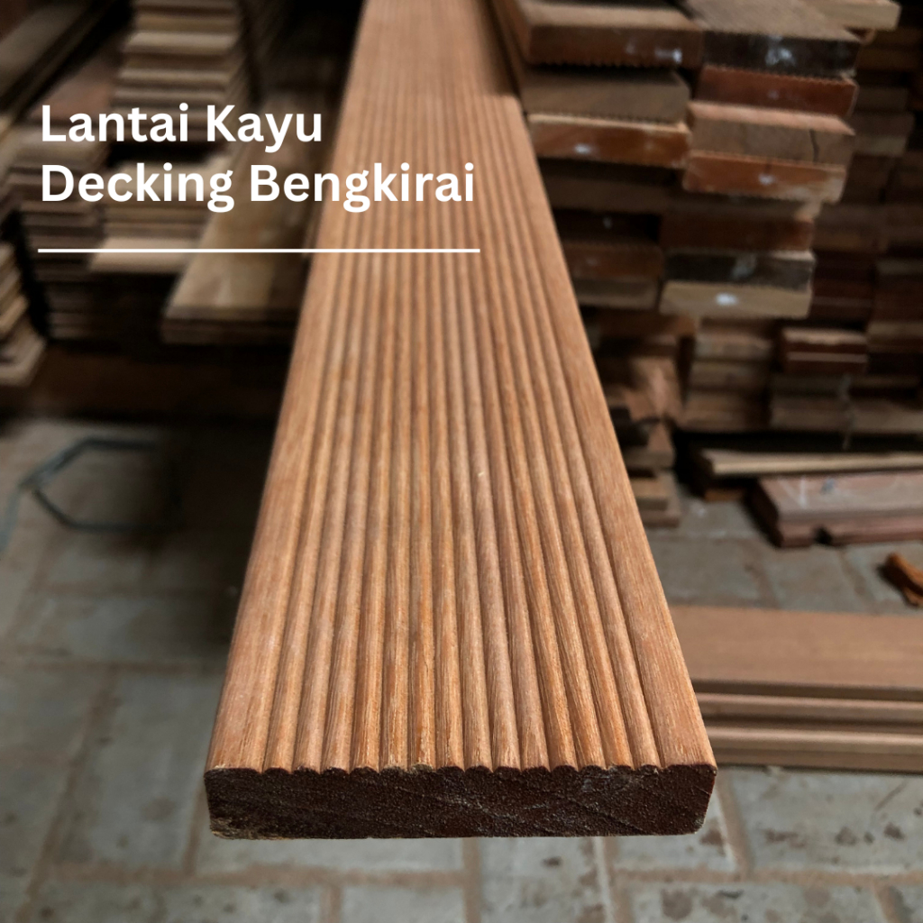 Jual Decking kayu asli bengkirai papan - panjang 120cm | Shopee Indonesia