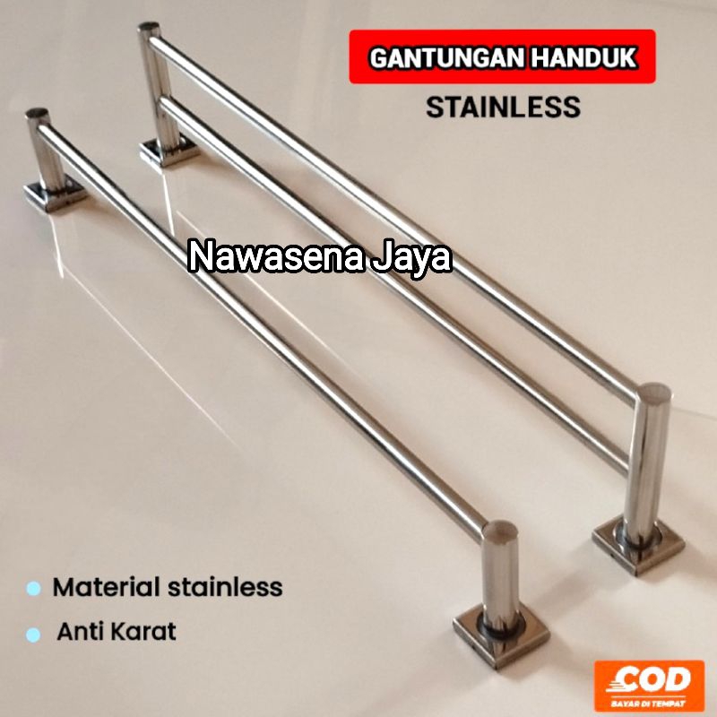 Jual GANTUNGAN HANDUK Jemuran Handuk Tempel Kamar Mandi Gantungan ...