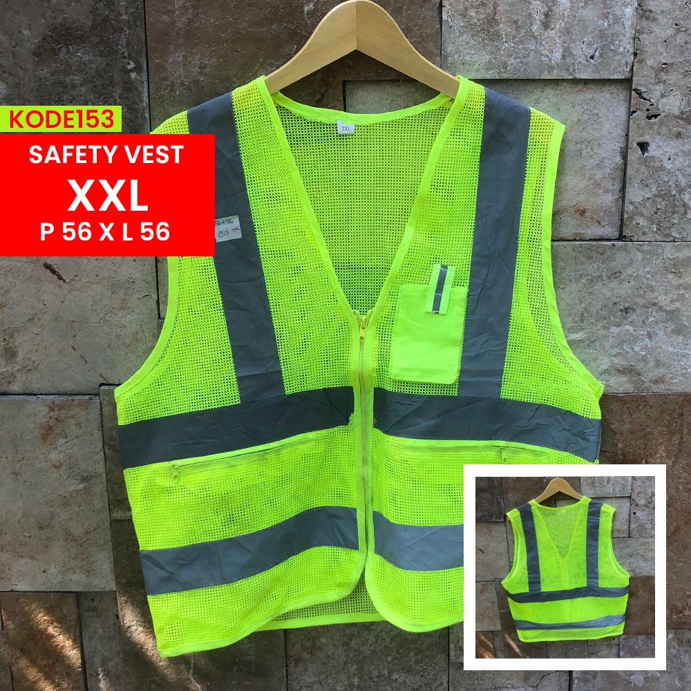 Jual SALE Rompi Vest Jaring / Proyek / Kerja / Safety / Reflektif ...