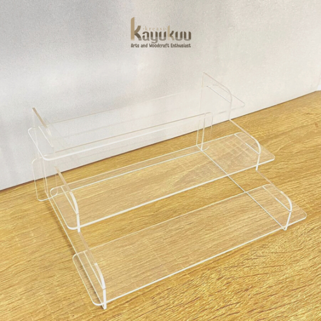 Jual Kreasikayukuu Rak Full Akrilik Acrylic 2mm Serbaguna Furniture ...