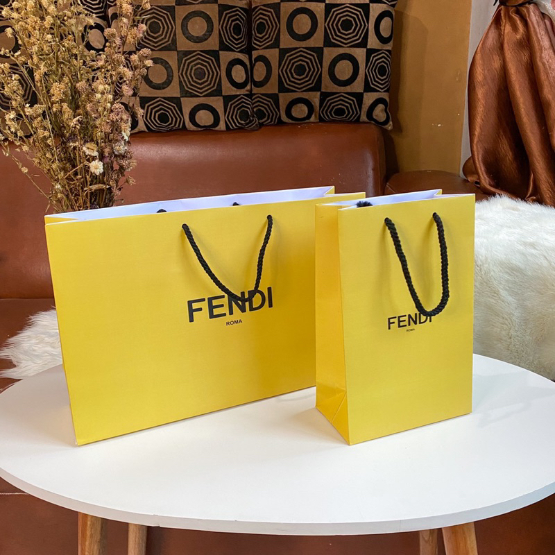 Jual Paper Bag Fendi Paperbag Bahan Tebal Pembungkus Kado Kadoa ...