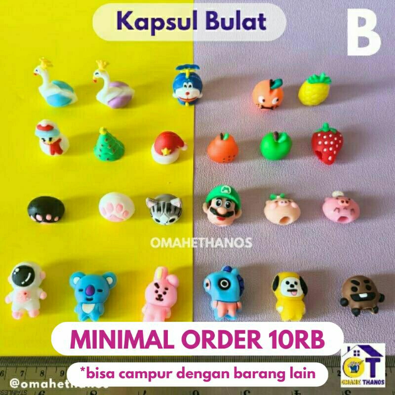 Jual Mainan Bola Gacha Kapsul / Gachapon Karakter Shopkins Moose sanrio ...