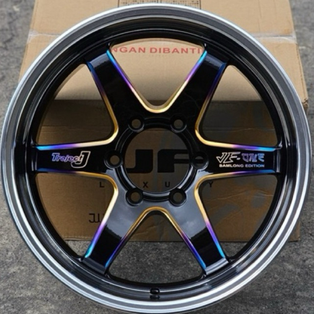 Jual Velg Mobil JF Luxury Samlong Troject J 869 R18 Lebar 9.5 ET 20 ...