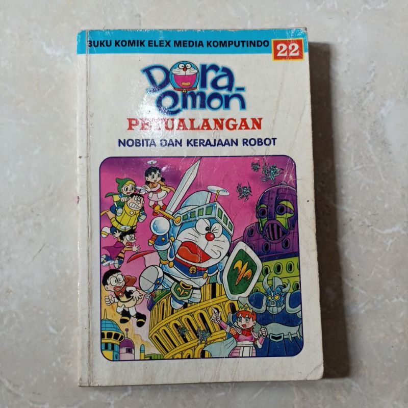 Jual Komik Preloved Doraemon Petualangan Nobita dan Kerajaan Robot (Komik Doraemon Petualangan ...