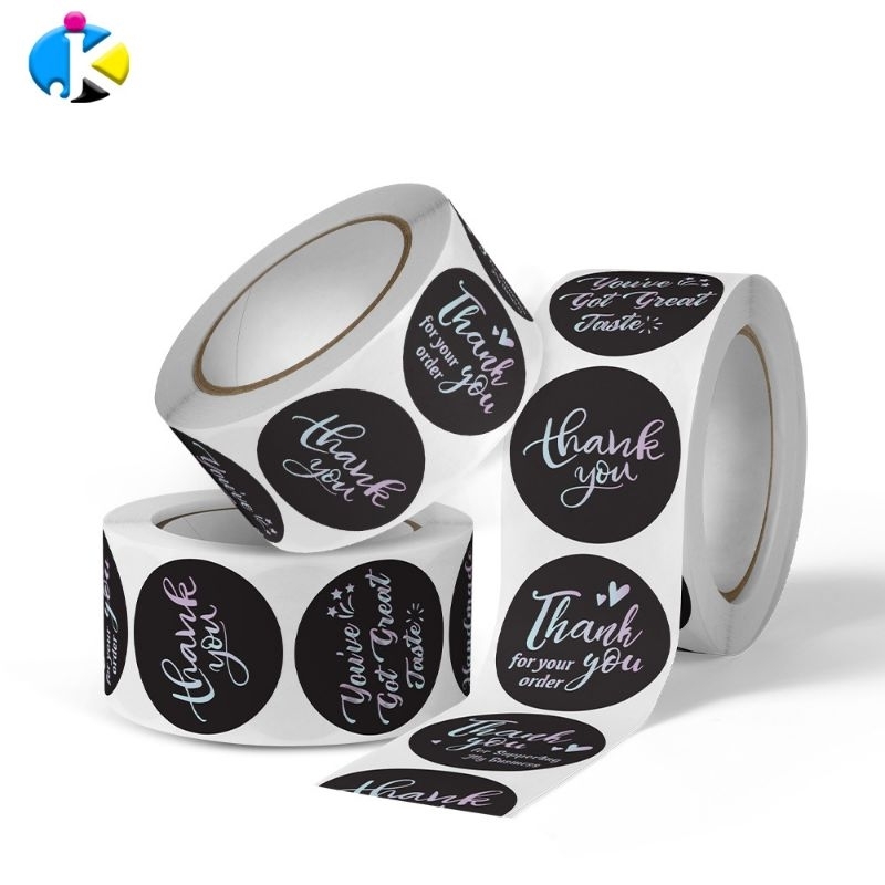 Jual stiker thank you ukuran lebih besar 3,8 cm, 5 cm | Shopee Indonesia