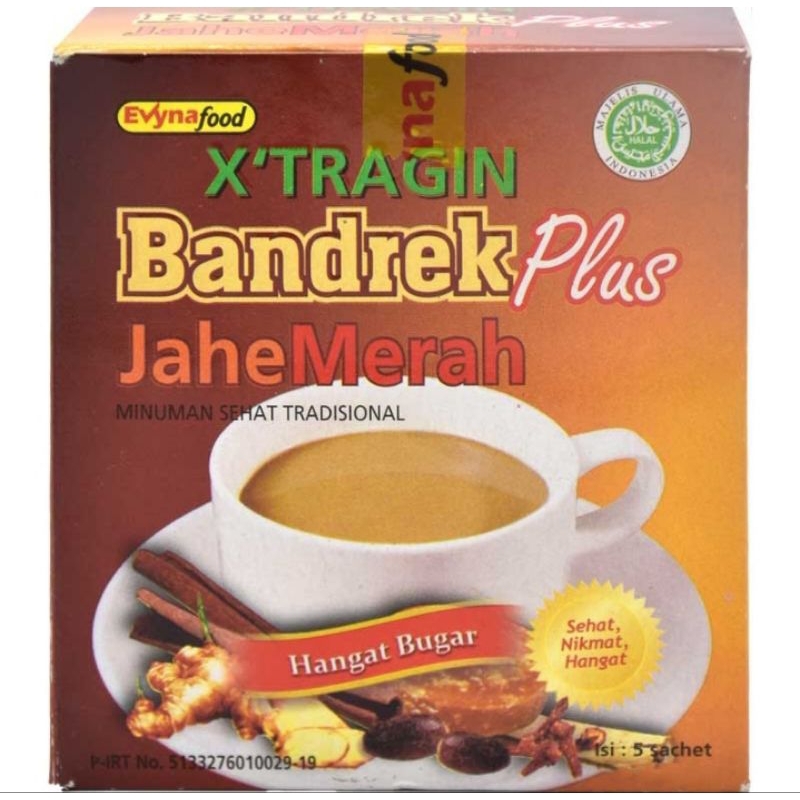 Jual X'TRAGIN Bandrek Plus Minuman Serbuk Jahe Merah 5 x 19 g | Shopee ...