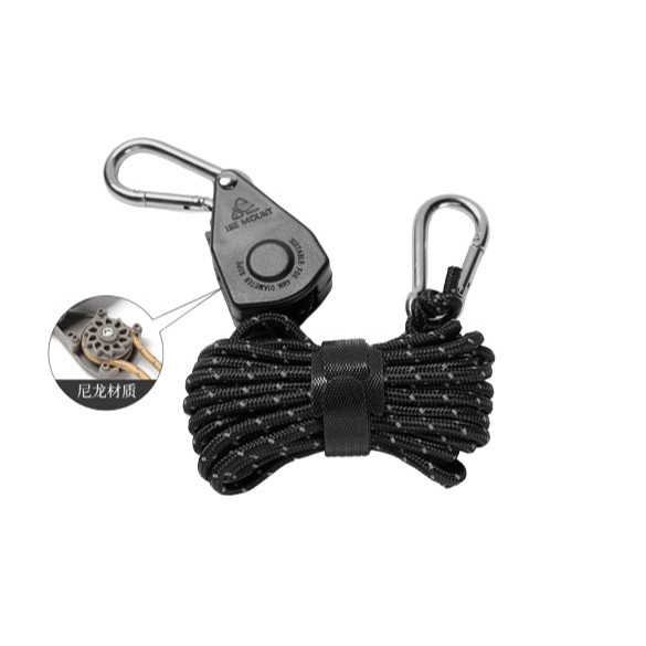 Jual Tali Tenda Camping Katrol Adjustable Rope Buckle Hook Tent ...