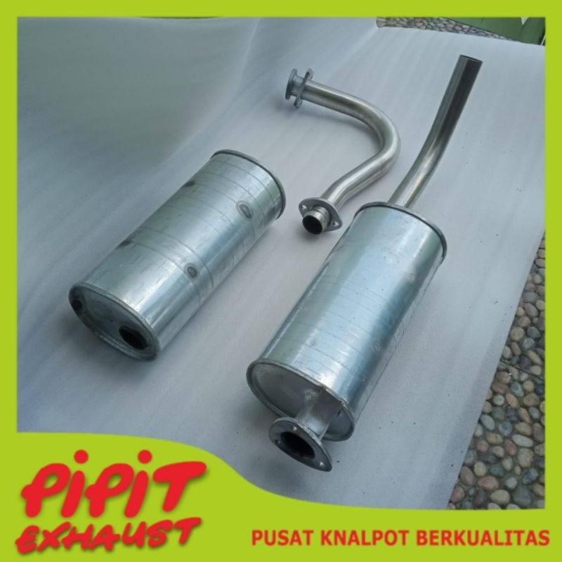 Jual Knalpot Mobil tabung knalpot standar galvanis Colt diesel L300 ...