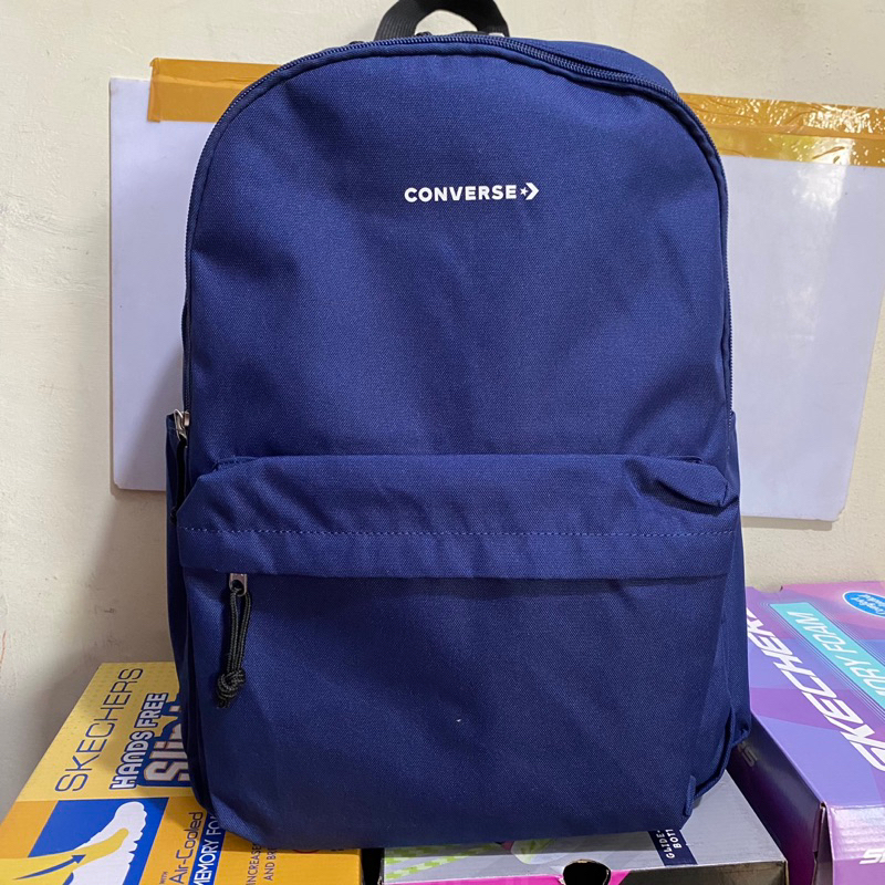 Jual Tas Punggung Ransel Backpack Converse Original Poly Navy Merah ...