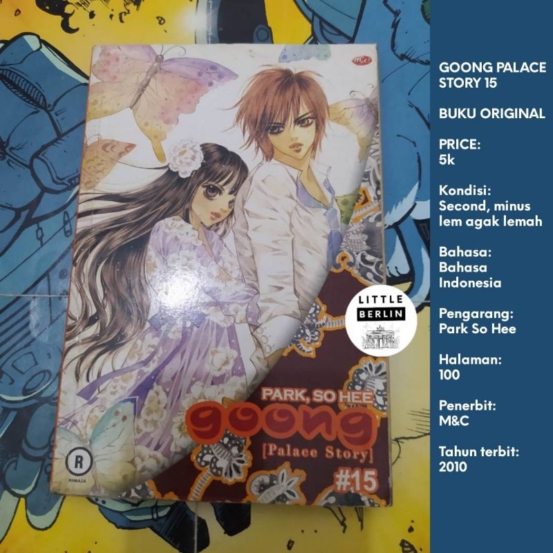 Jual Komik GOONG PALACE STORY 15 Komik Drakor Princess Hours Bhs Indo Preloved | Shopee Indonesia