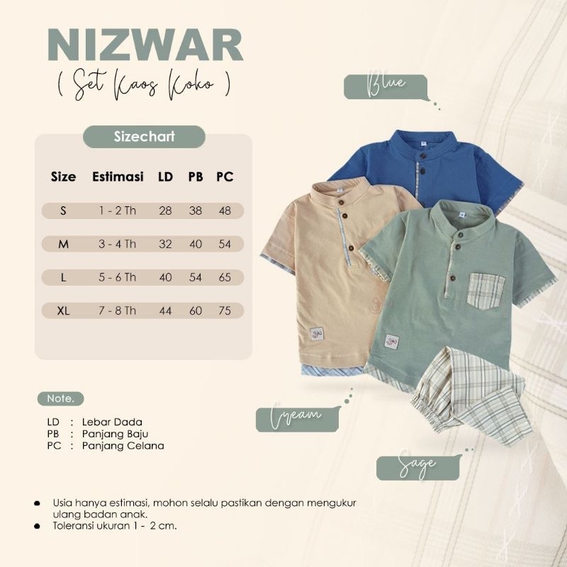 Jual Kaos koko anak laki-laki lengan pendek setelan celana taqwa usia 0 ...