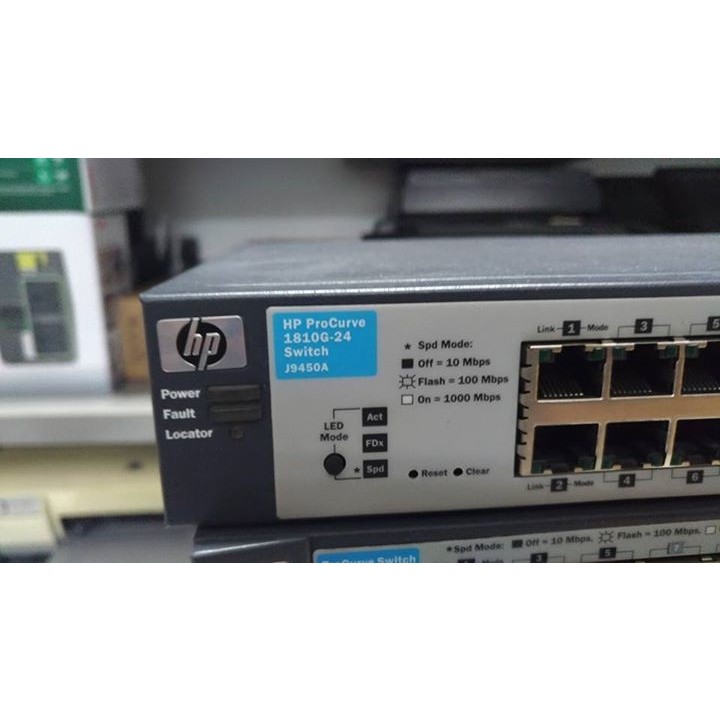 Jual Switch Gigabit HP 1810G-24 J9450A Managed | Shopee Indonesia