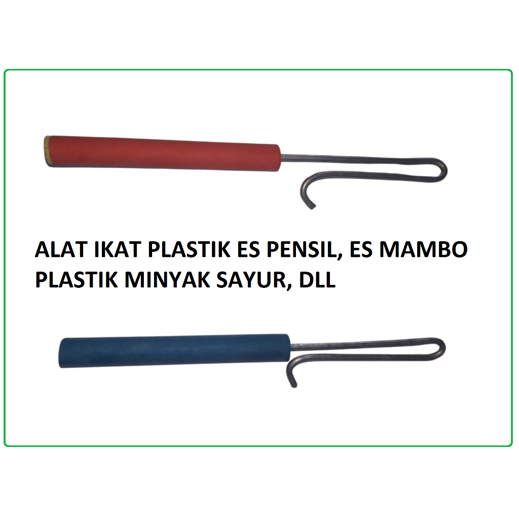 Jual Alat ikat plastik es pensil, es mambo, plastik minyak sayur ...