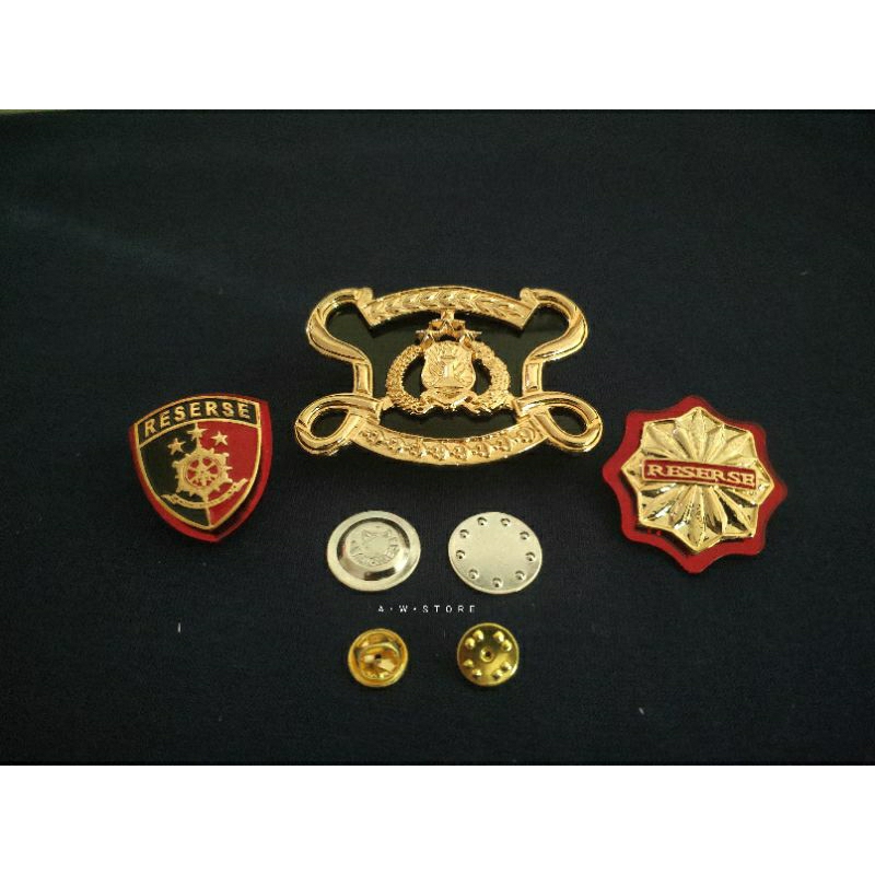 Jual EMBLEM RESERSE RODA RESERSE PIN RESERSE POLRI | Shopee Indonesia