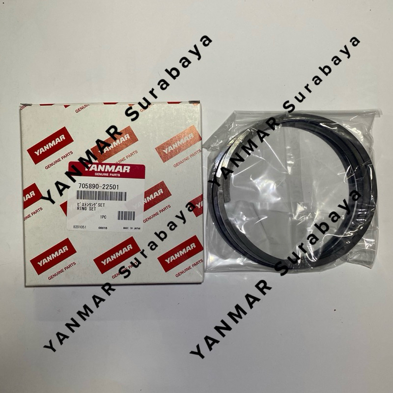 Jual Ring piston Yanmar TS 190 (705890-22501) / Per seker Yanmar TS190. Original | Shopee Indonesia