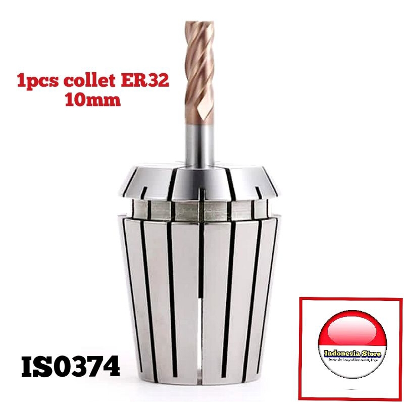 Jual 1pcs collet er32 10mm collet arbor milling cekam mata bor n ...