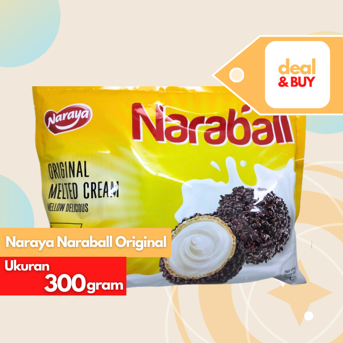 Jual Naraya Naraball Original/ Wafer Salut Kukis Rasa Original 300g ...