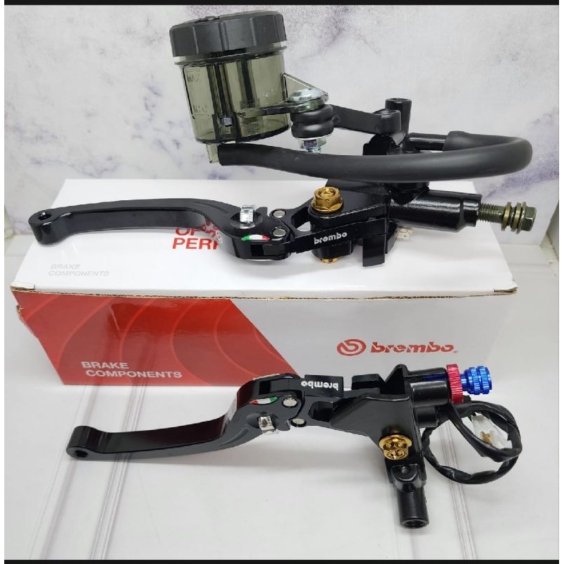 Jual Master rem cnc model rcb lengkap dengan dudukan spion switch rem ...