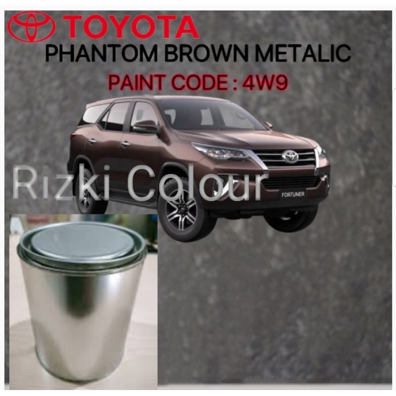Jual Cat Toyota Fortuner Phantom Brown Met Cat Toyota Coklat Pu Met 1kg ...
