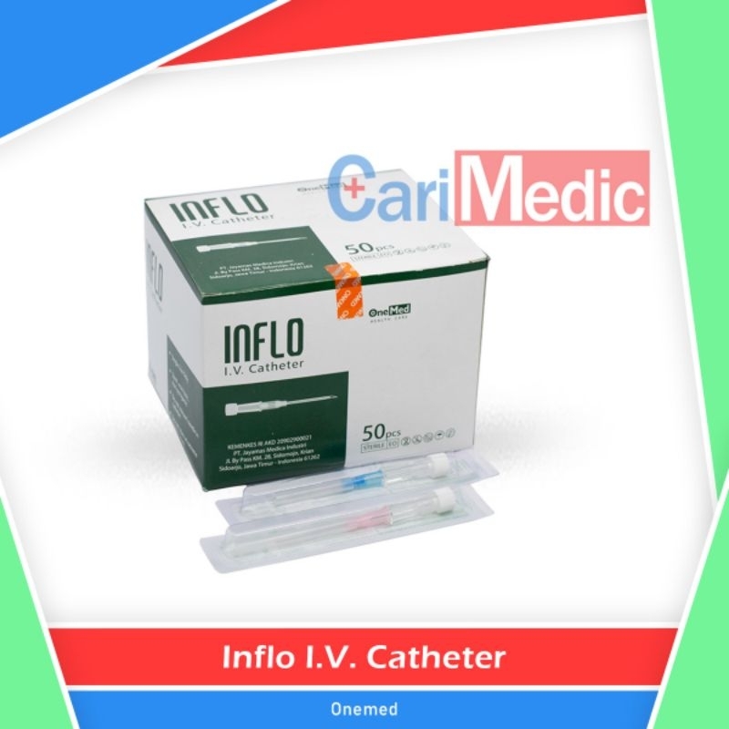 Jual Inflo Kateter OneMed IV Catheter | Shopee Indonesia