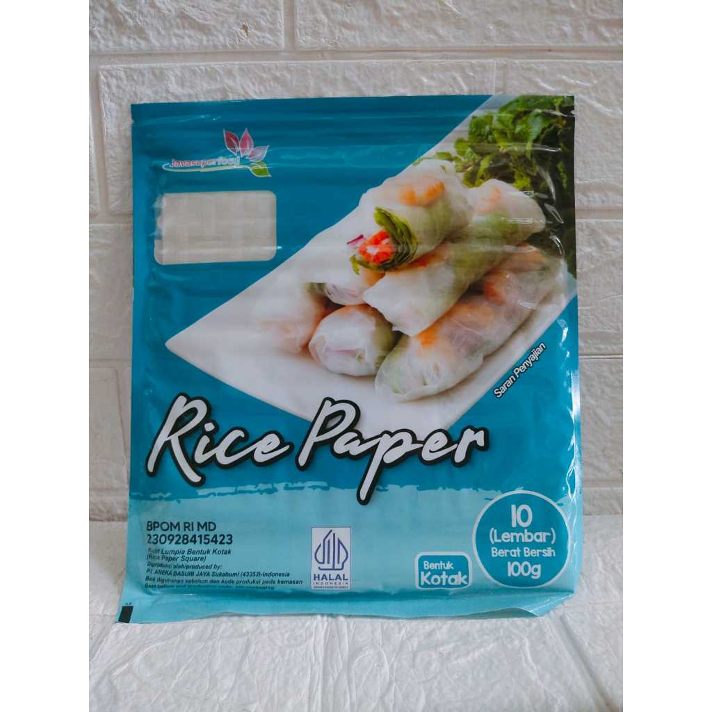 Jual RICE PAPER KOTAK 100GR | Shopee Indonesia