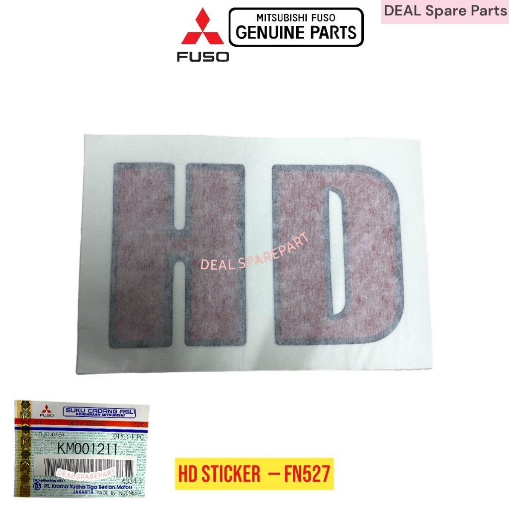 Jual Sticker Stiker Label HD Original Mitsubishi Fuso KM001211 | Shopee ...