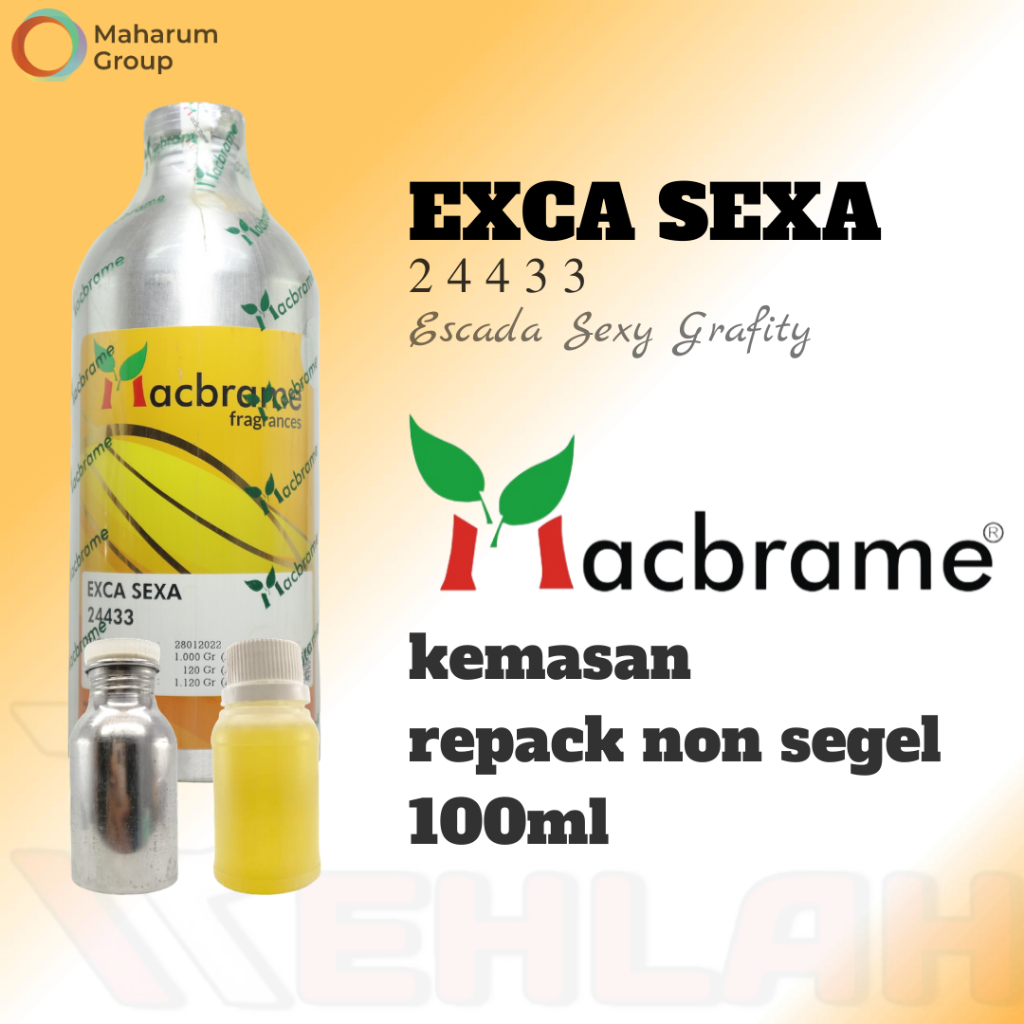 Jual EXCA SEXA 24433 BY MACBRAME (MCB) BIBIT PARFUM ORIGINAL KEMASAN ...