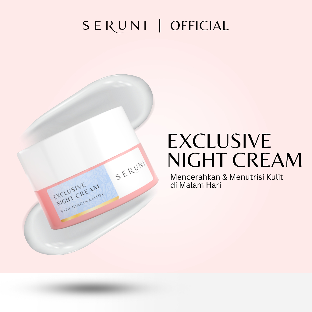 Jual Seruni – Exclusive Night Cream – Membantu Mencerahkan Wajah ...