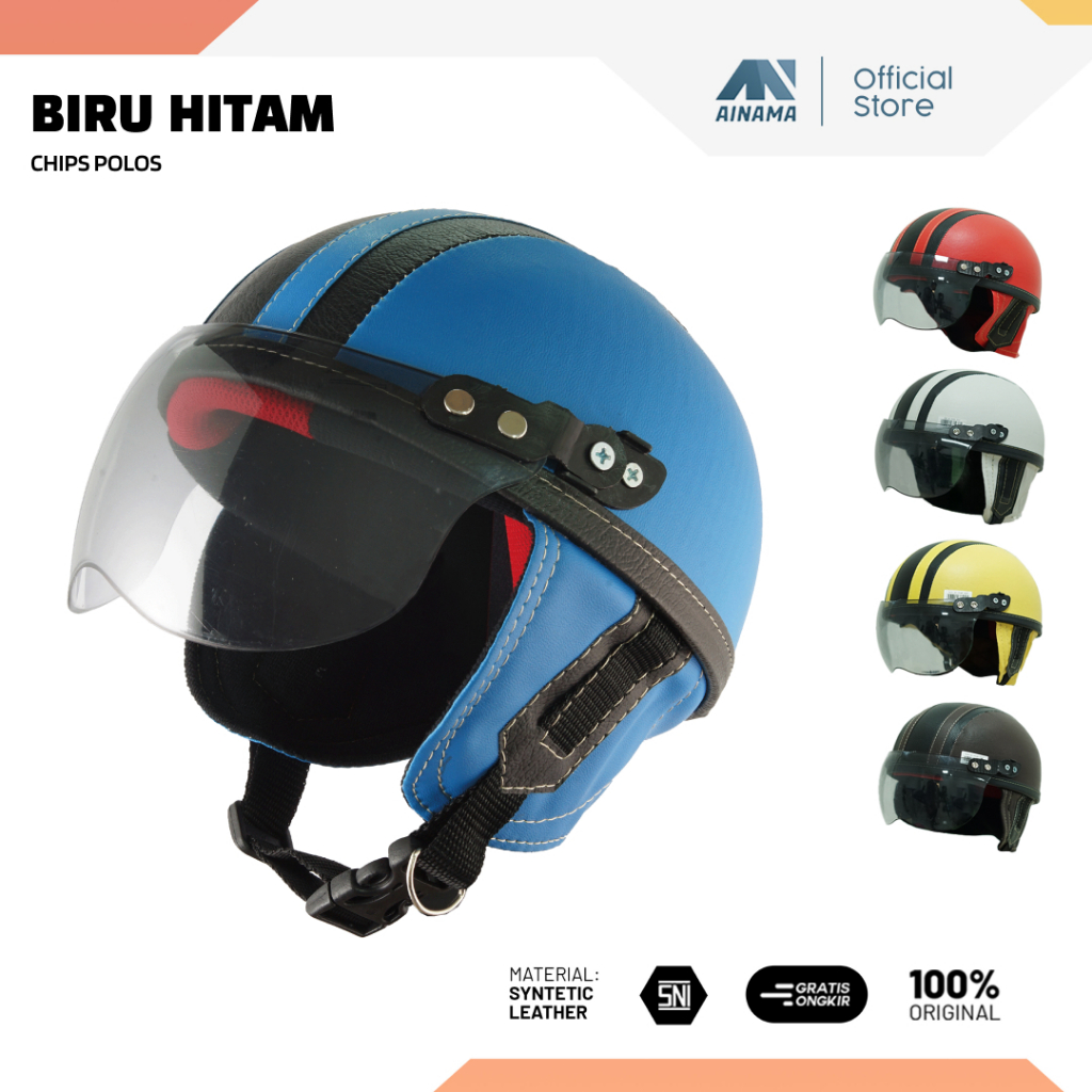 Jual HELM ANAK LAKI LAKI PEREMPUAN RETRO CHIPS PREMIUM 1 2 3 4 5 TAHUN ...
