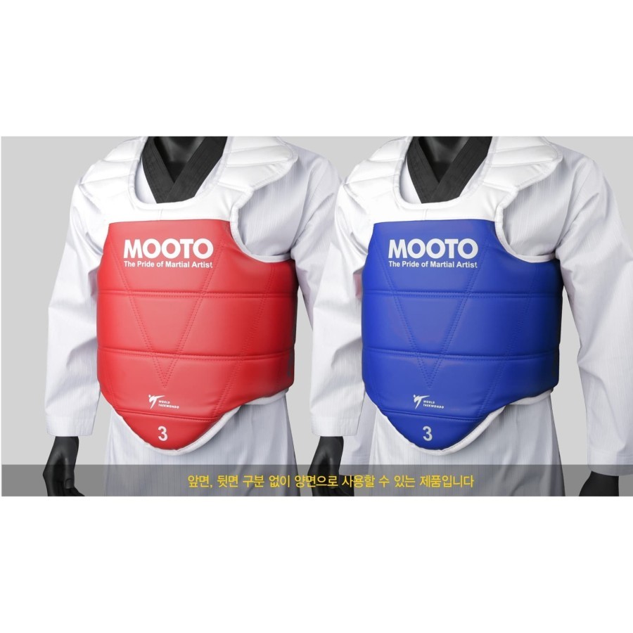 Jual Body Protector Taekwondo Hugo Dua Sisi Reversible MOOTO WT ...