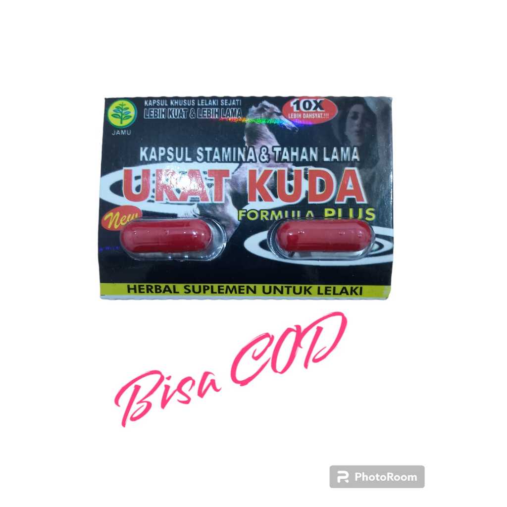 Jual URAT KUDA (KAPSUL) OBAT KUAT TAHAN LAMA (1 Blister isi 2 Kapsul) | Shopee Indonesia