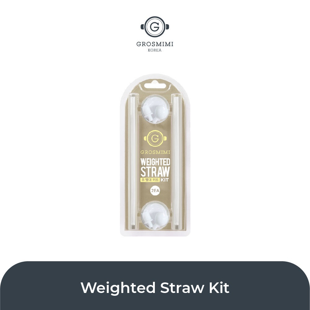 Jual Grosmimi Weighted Straw Kit (Twin Pack) - Aksesories Pemberat Botol Grosmimi Twin Pack ...